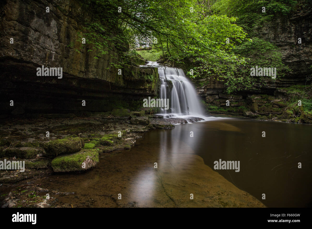 Cauldron force waterfall hi-res stock photography and images - Alamy
