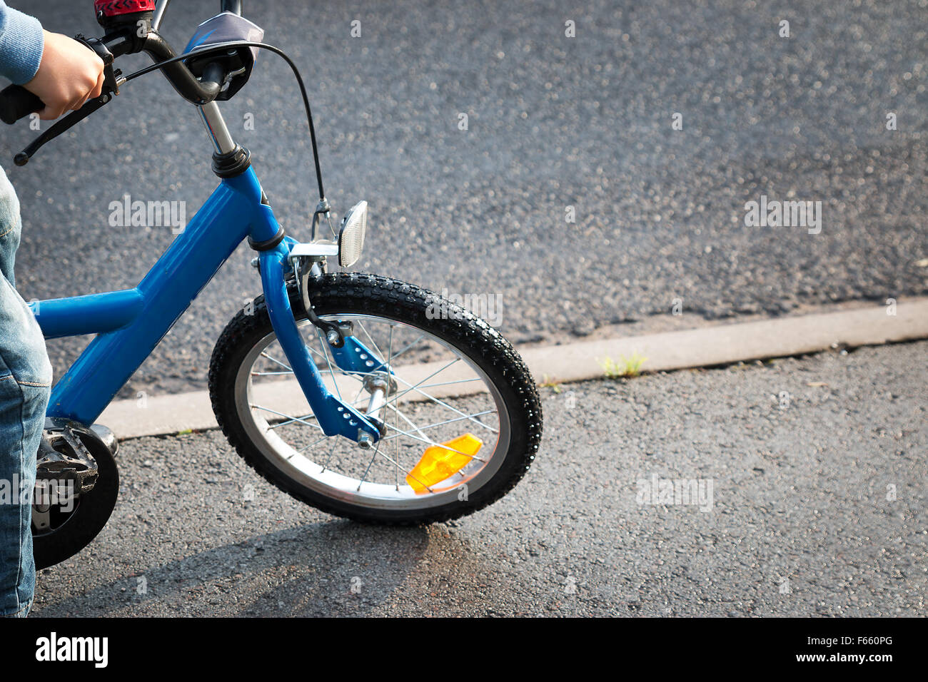 boy on a bicycle Stock Photo - Alamy