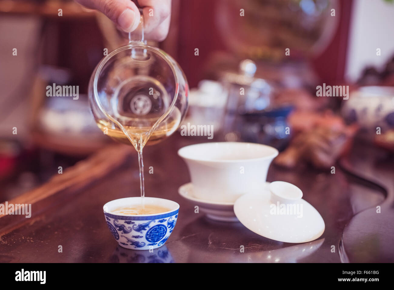 The Time of Tea Break Stock Photo - Alamy