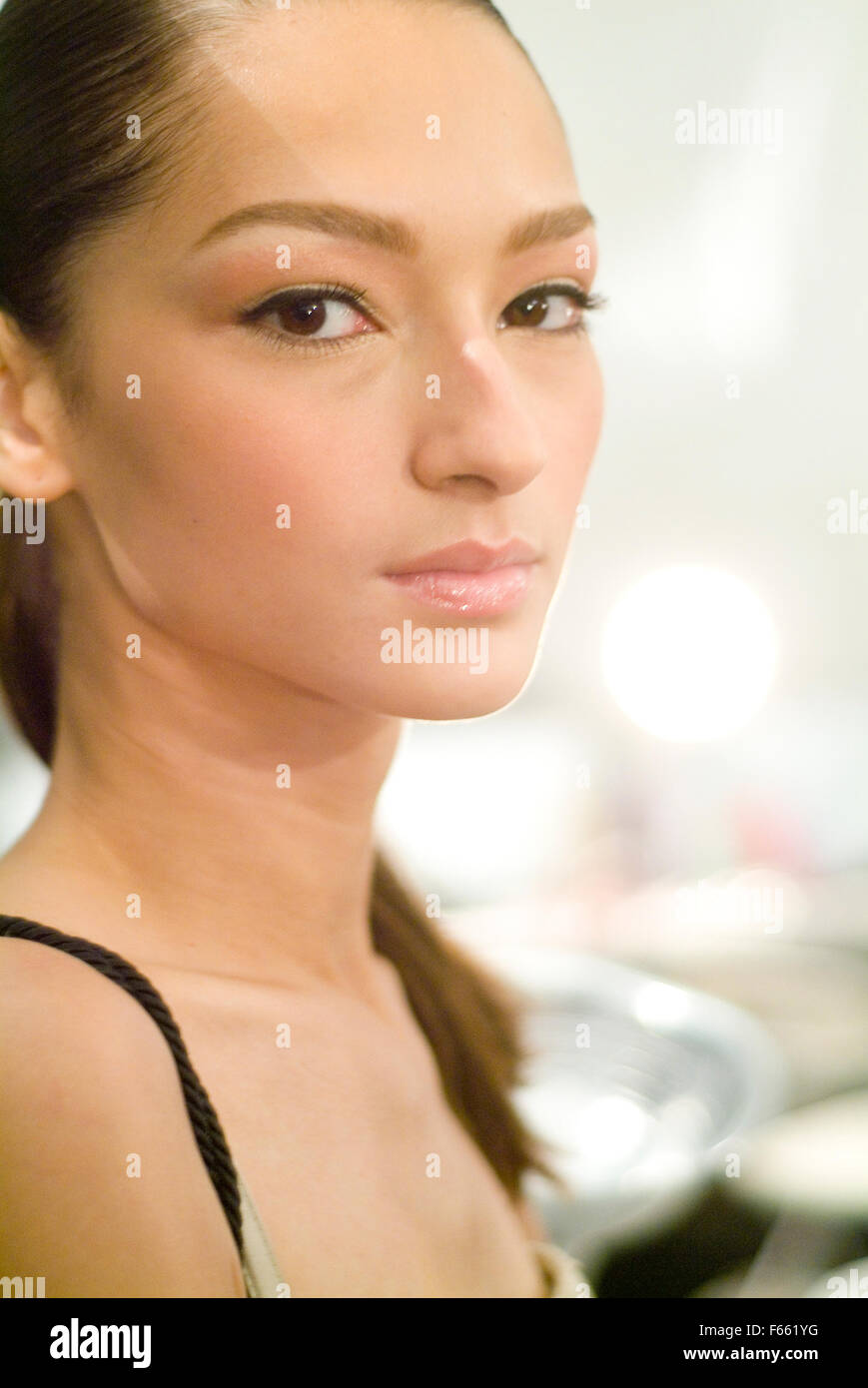 Beauty shot of a model Stock Photo - Alamy