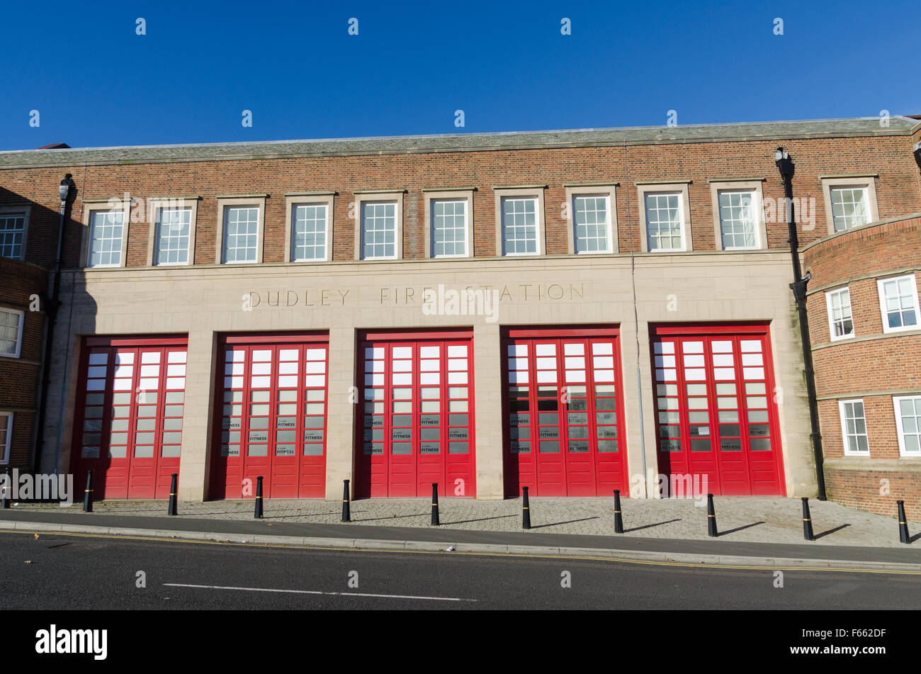 Dudley Fire Station Stock Photo - Alamy