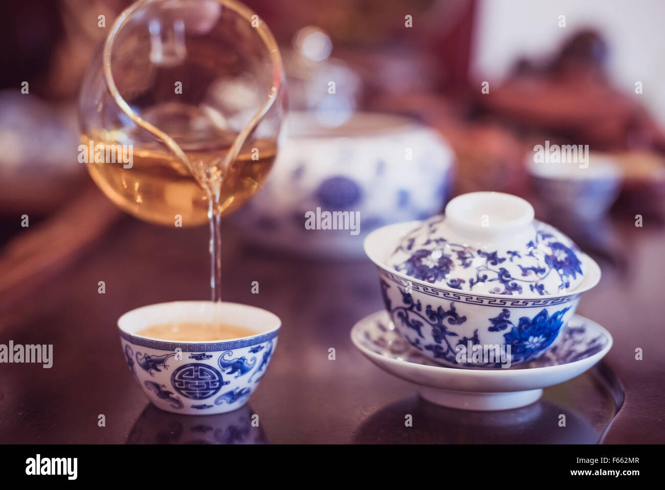 The Time of Tea Break Stock Photo - Alamy