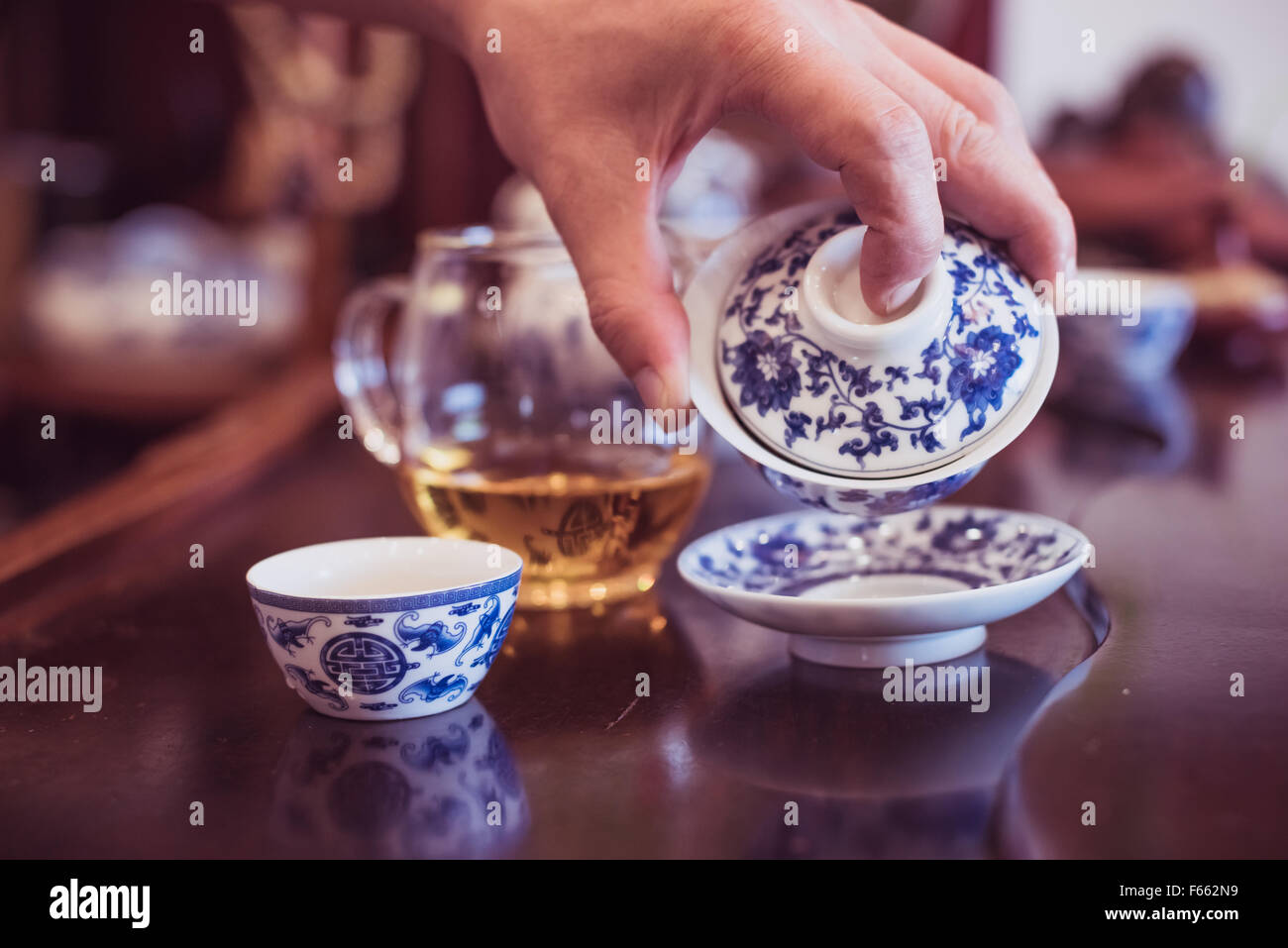 The Time of Tea Break Stock Photo - Alamy