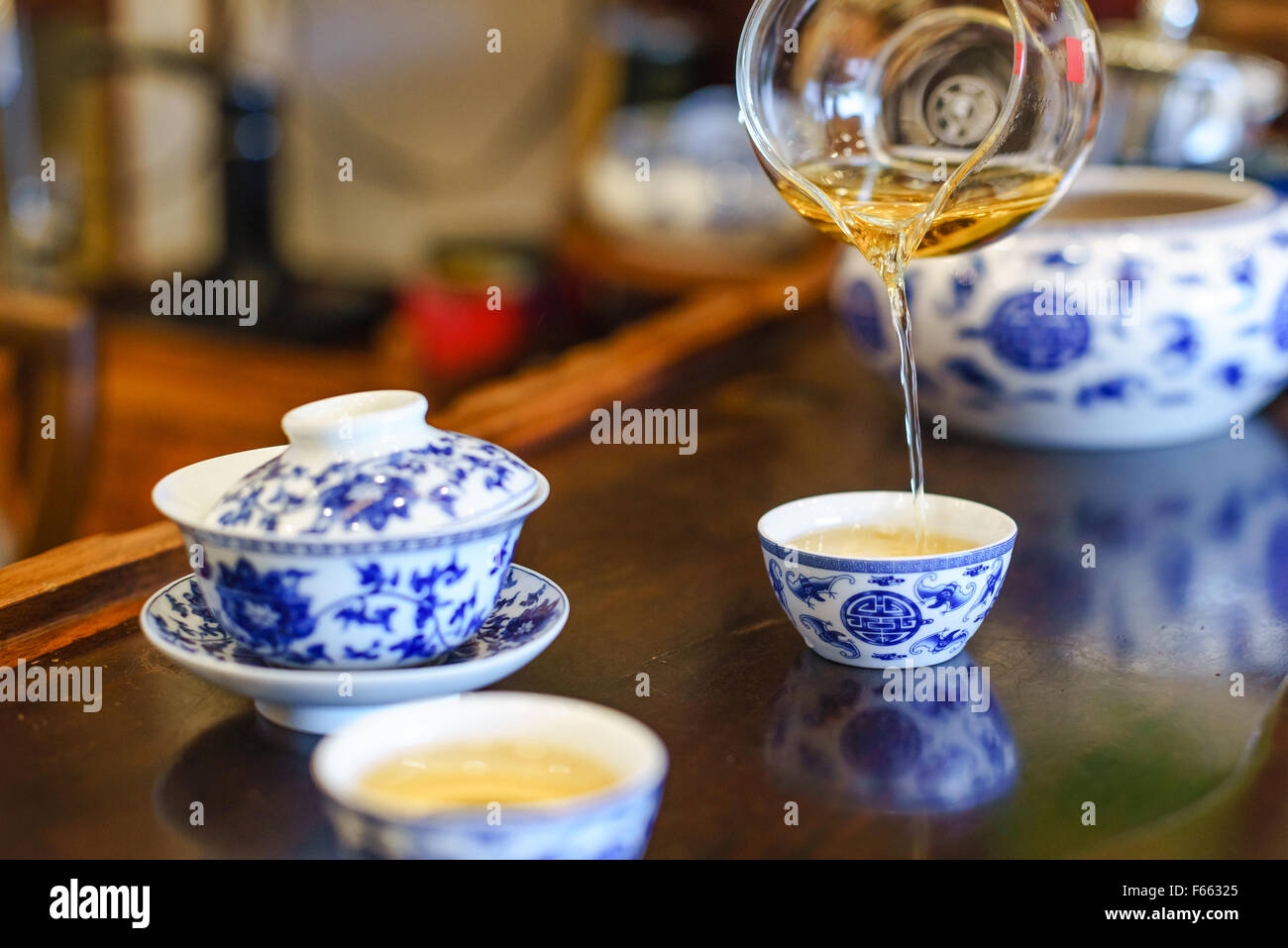 The Time of Tea Break Stock Photo - Alamy