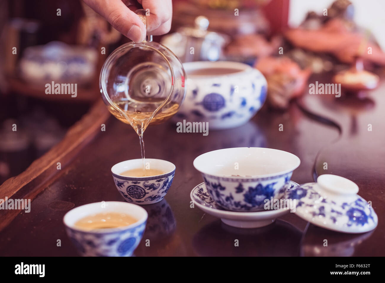 The Time of Tea Break Stock Photo - Alamy
