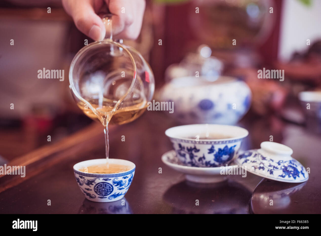 The Time of Tea Break Stock Photo - Alamy