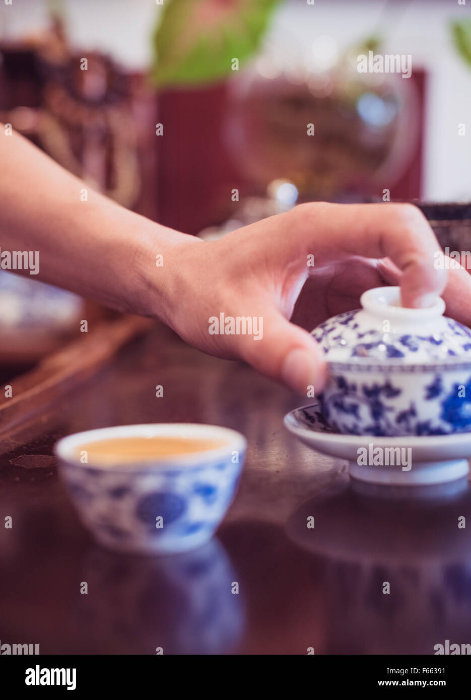 The Time of Tea Break Stock Photo - Alamy