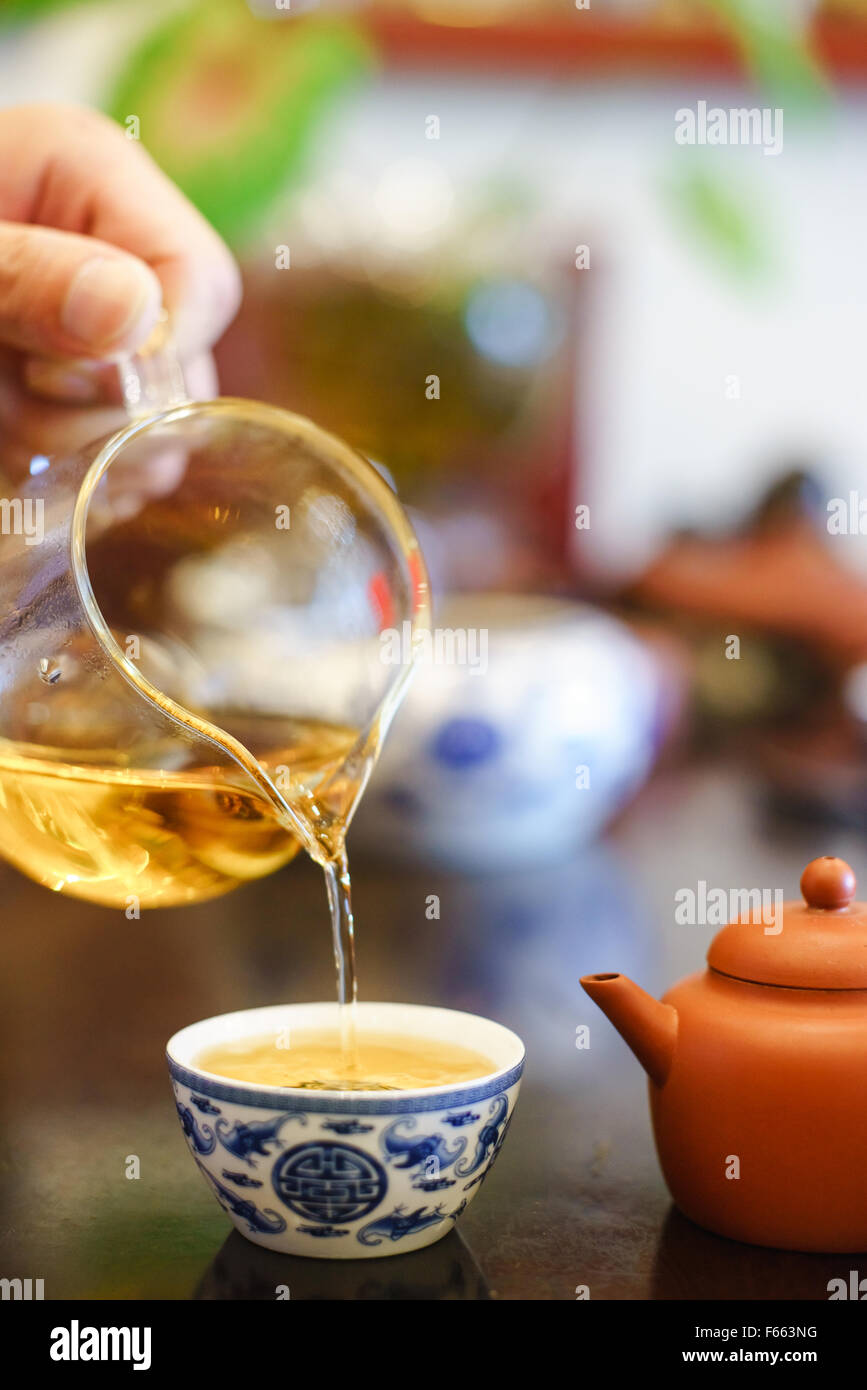 The Time of Tea Break Stock Photo - Alamy