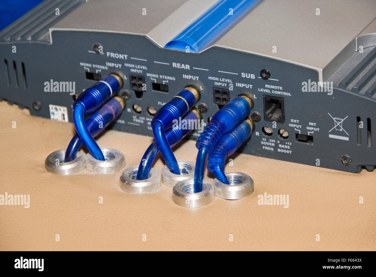 Car sound receiver Stock Photo - Alamy
