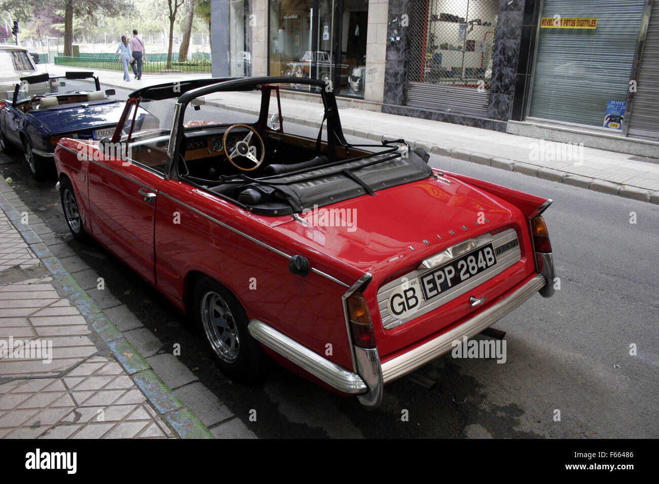 Triumph MK2 car Stock Photo - Alamy
