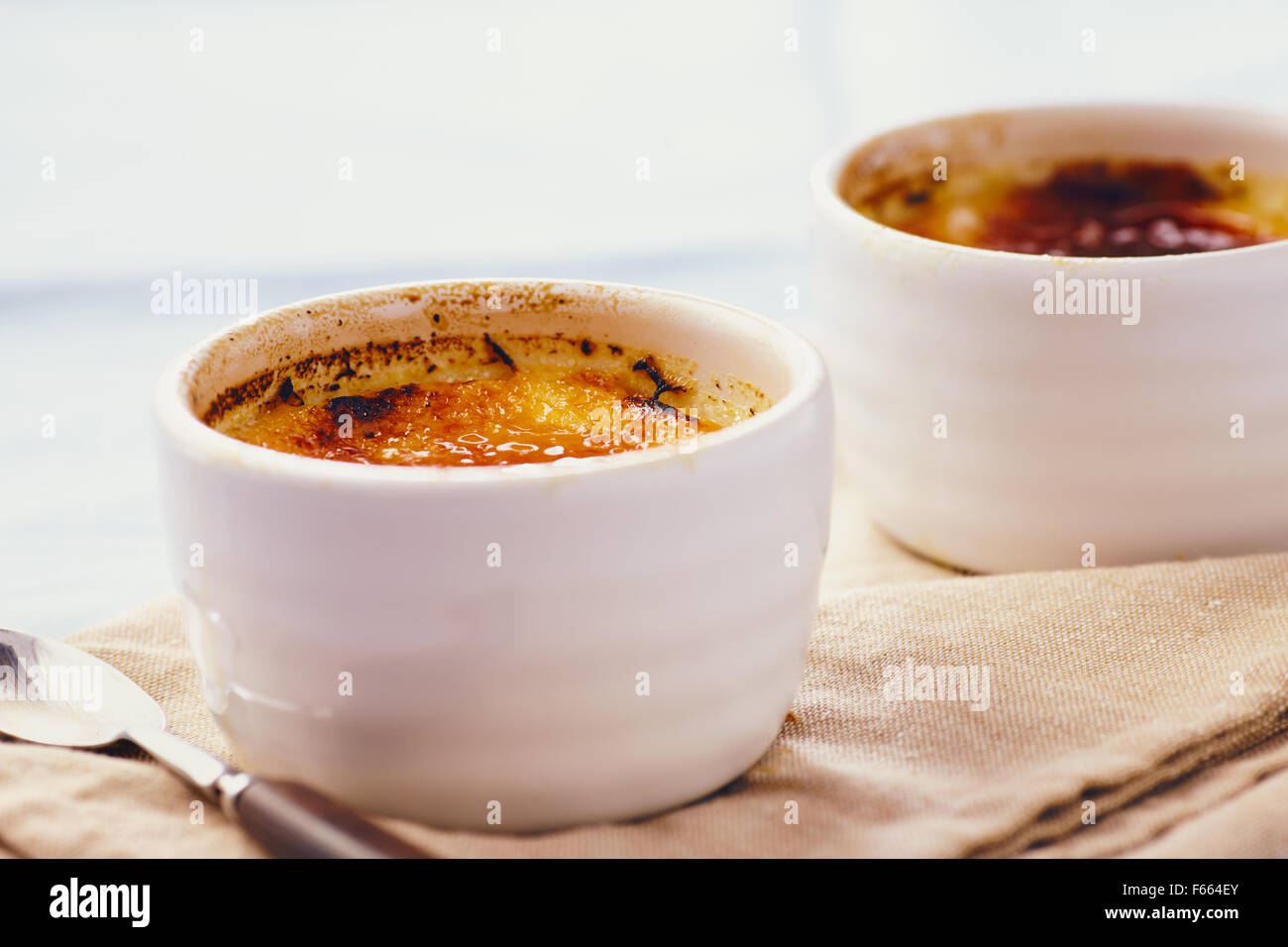 Crema brulee hi-res stock photography and images - Alamy