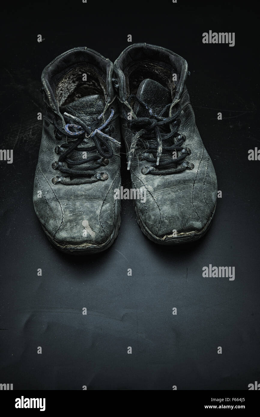Worn Out Shoes High Resolution Stock Photography and Images - Alamy