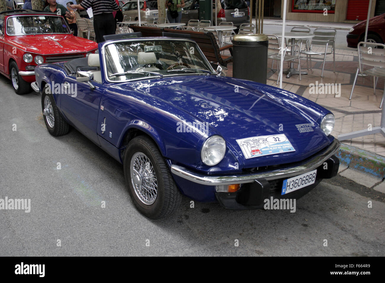 Triumph spitfire IV Stock Photo - Alamy