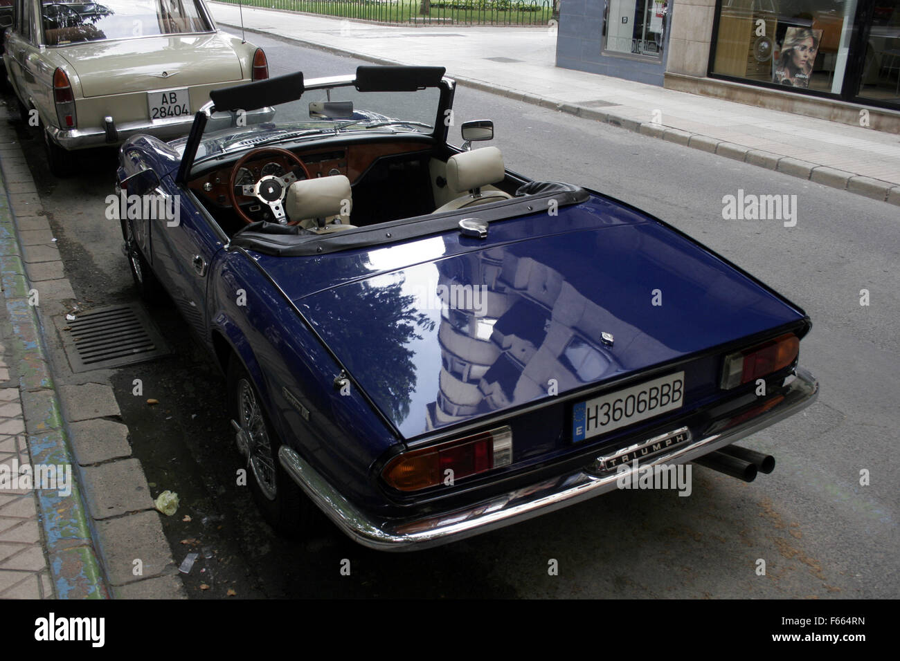 Triumph spitfire IV Stock Photo - Alamy