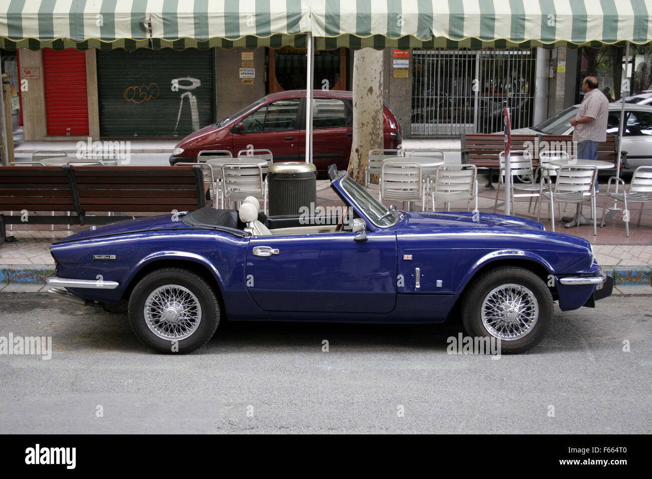 Triumph spitfire IV Stock Photo - Alamy