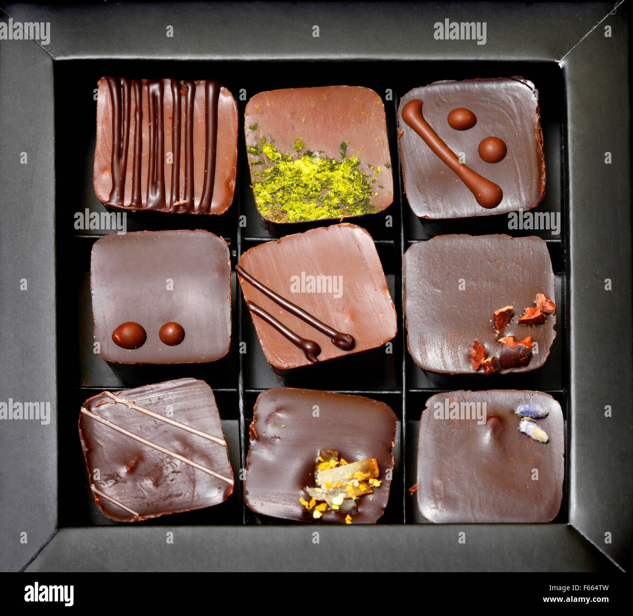 Candies in a box hi-res stock photography and images - Alamy