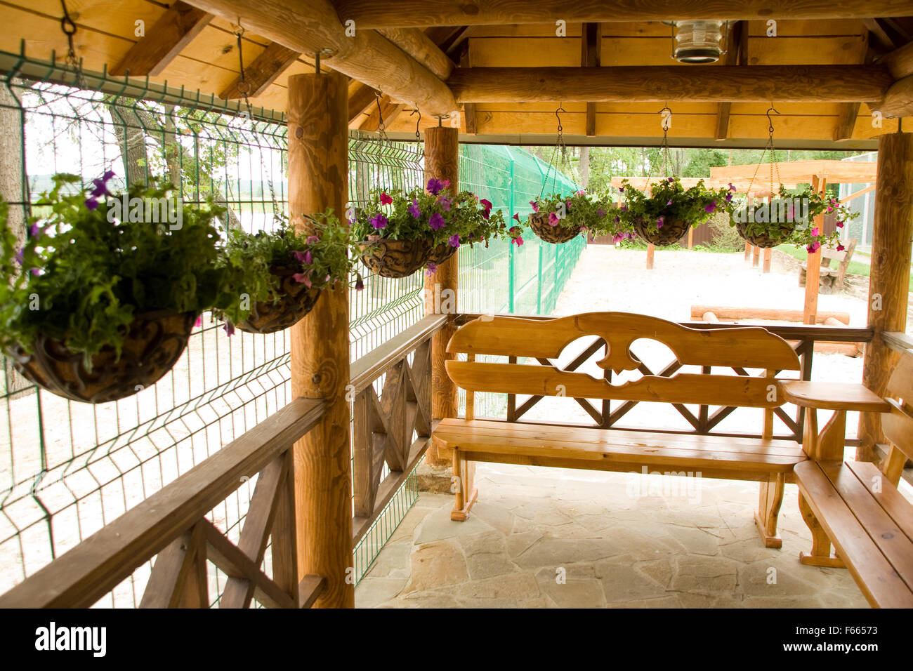 Potted plants in verandah hi-res stock photography and images - Alamy