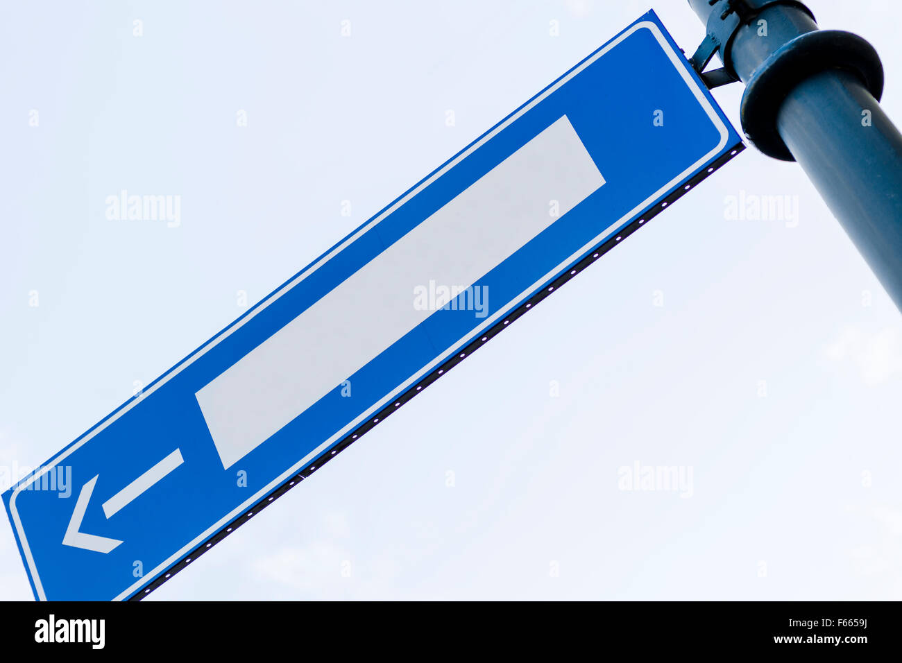 Direction sign board metal pole hi-res stock photography and images - Alamy