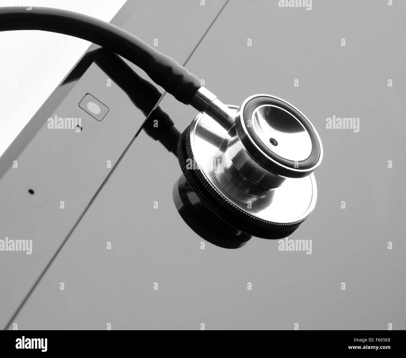 Science laptop Black and White Stock Photos & Images - Alamy