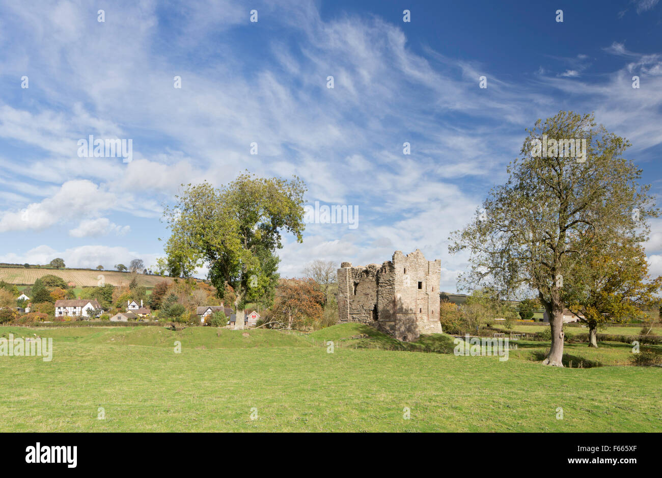 Hopton castle hi-res stock photography and images - Alamy
