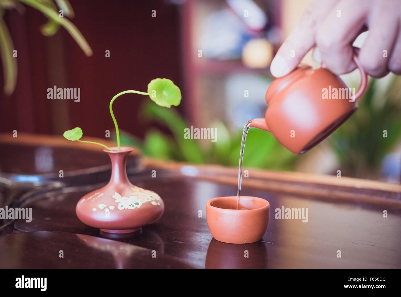 The Time of Tea Break Stock Photo - Alamy