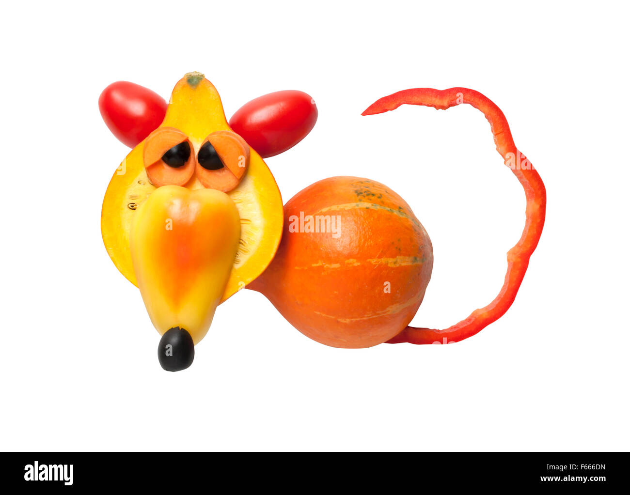 Mouse made of vegetables Stock Photo - Alamy