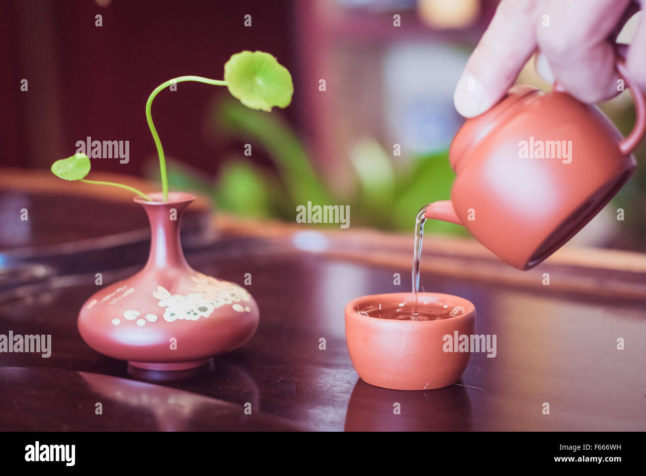 The Time of Tea Break Stock Photo - Alamy