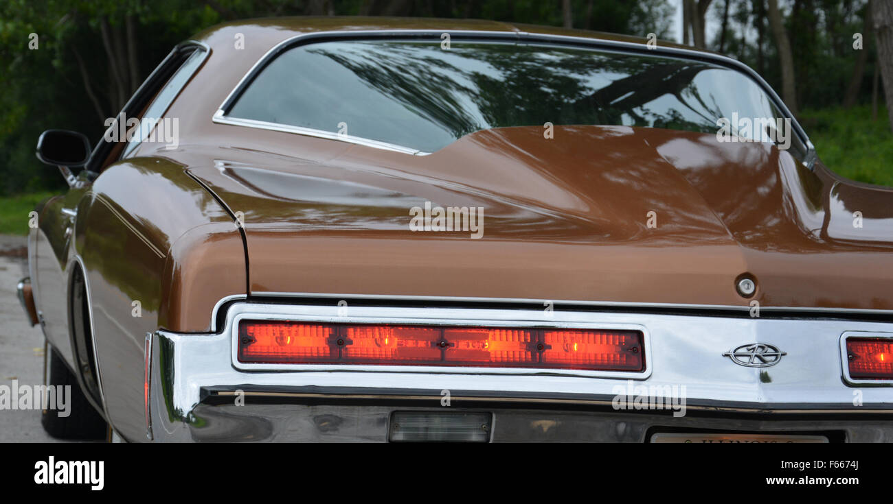 1973 Buick Riviera tail lights Stock Photo - Alamy