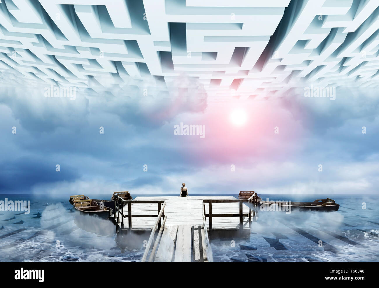 Old maze hi-res stock photography and images - Alamy