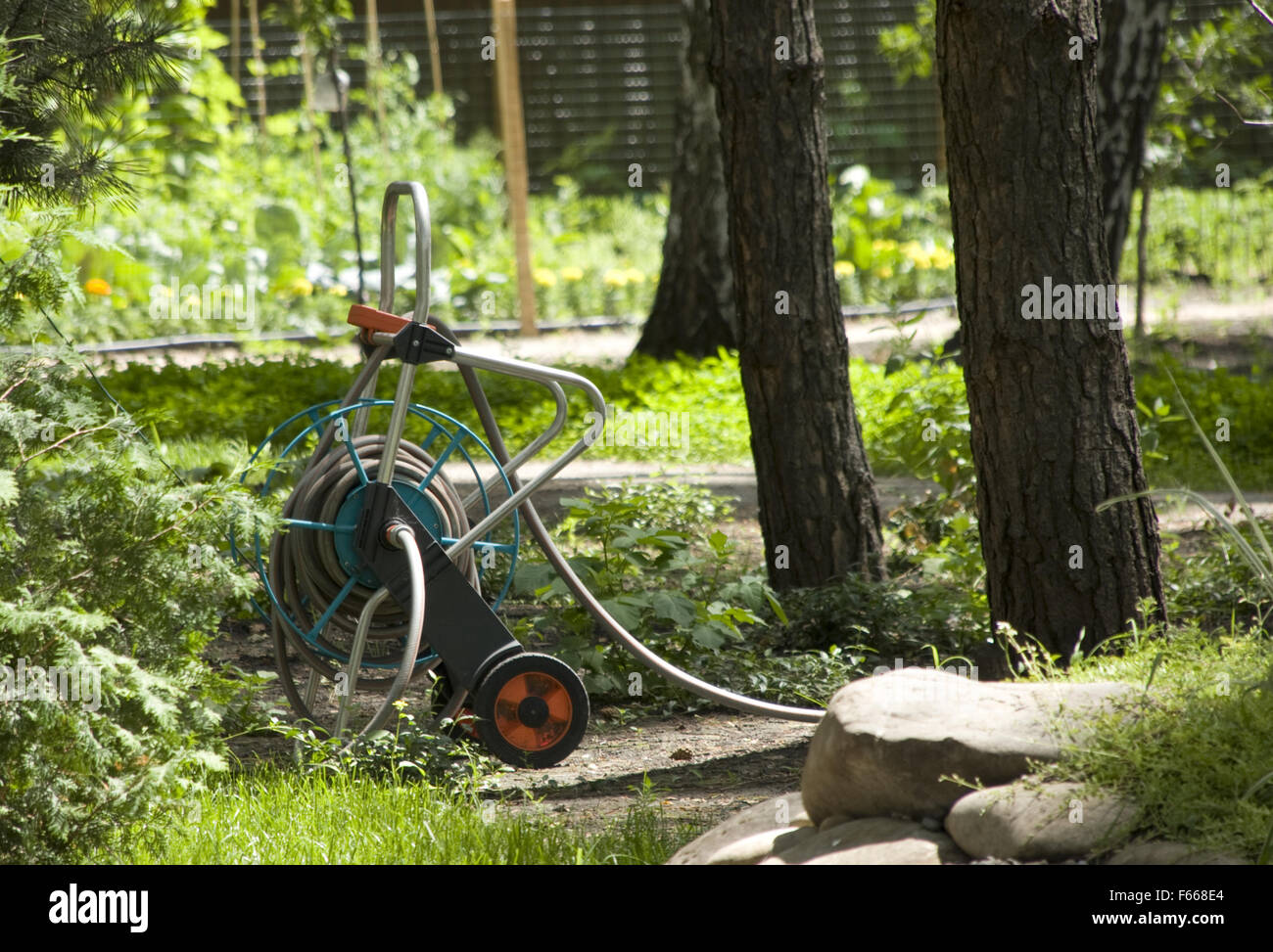 Sprinkler cart hi-res stock photography and images - Alamy