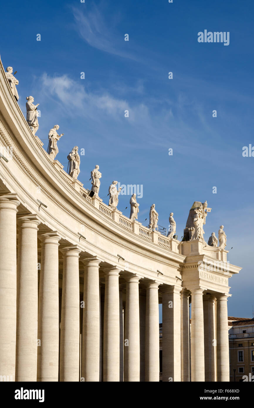 Colonnades of bernini hi-res stock photography and images - Alamy