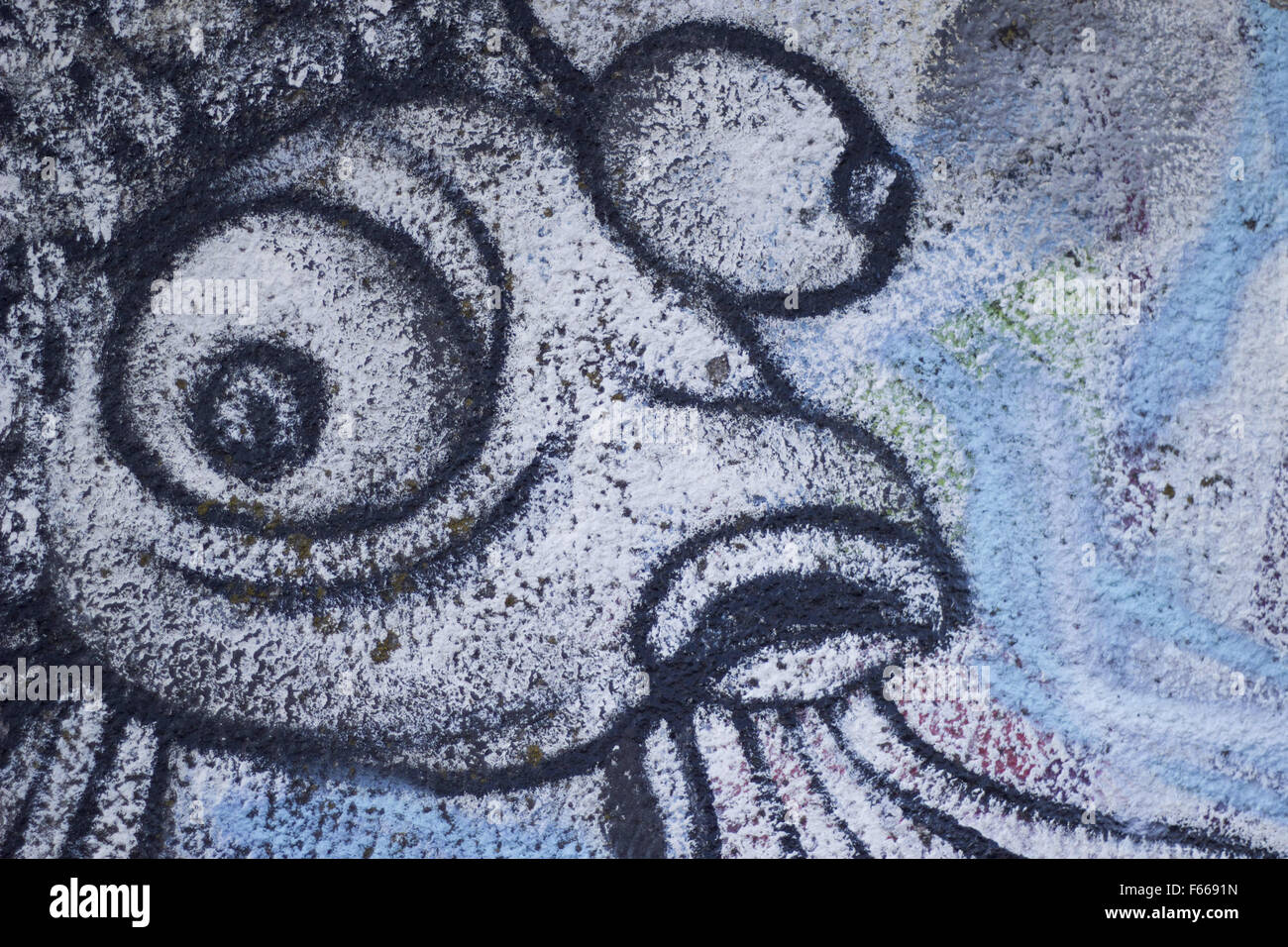 Kiev, Ukraine. 11th Nov, 2015. colorful graffiti © Nazar Gonchar/ZUMA ...