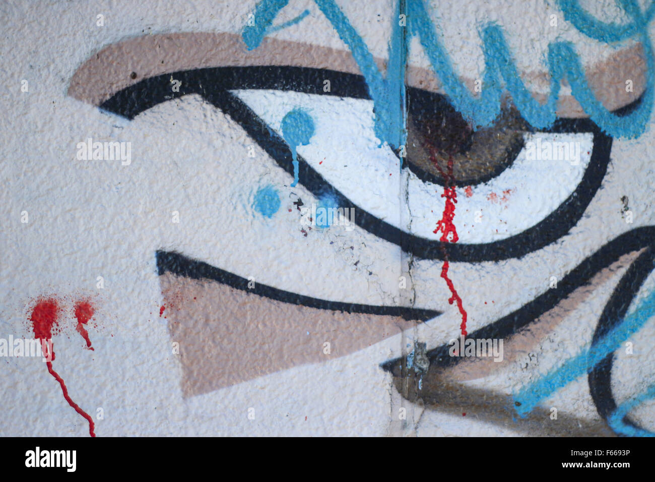 Kiev, Ukraine. 11th Nov, 2015. colorful graffiti © Nazar Gonchar/ZUMA ...