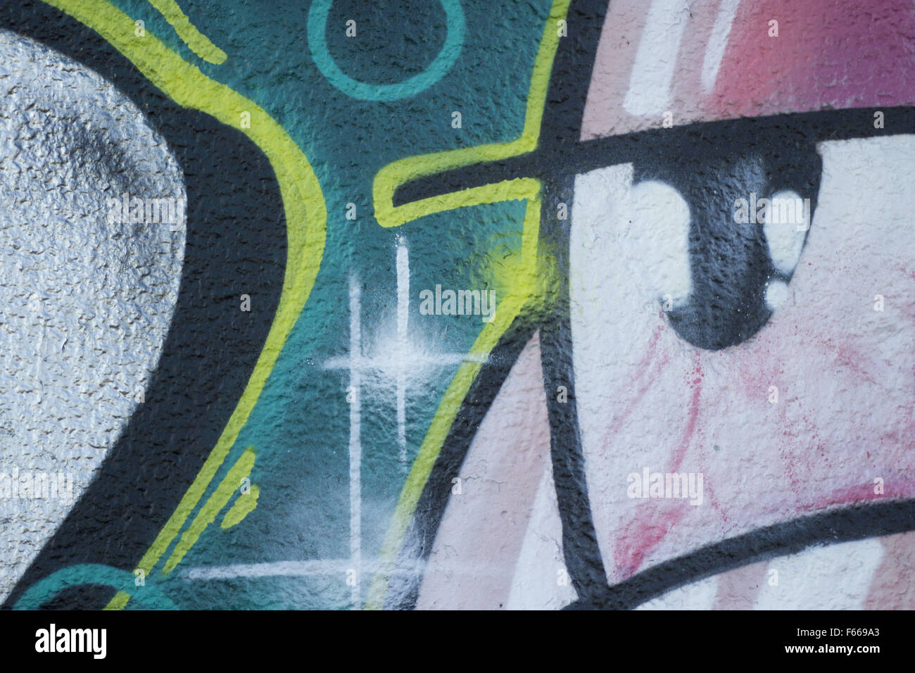 Kiev, Ukraine. 11th Nov, 2015. colorful graffiti © Nazar Gonchar/ZUMA ...