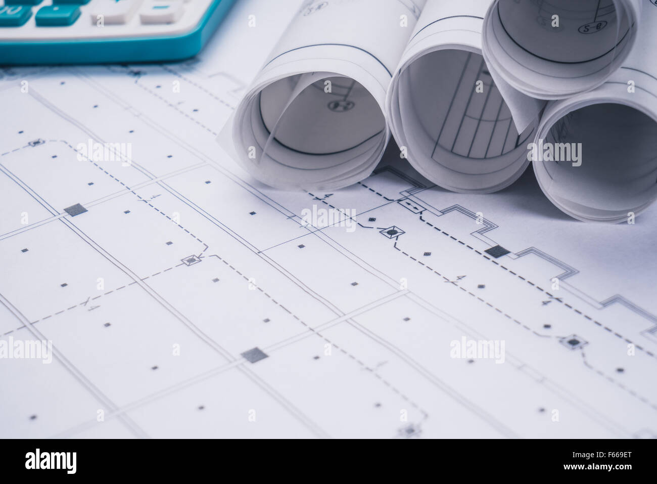 The development of technology project Stock Photo - Alamy