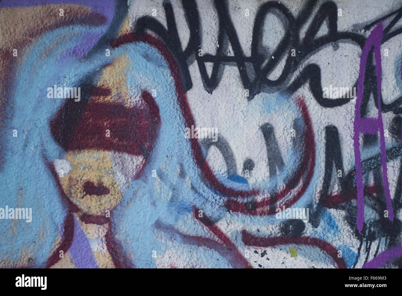 Kiev, Ukraine. 11th Nov, 2015. colorful graffiti © Nazar Gonchar/ZUMA ...