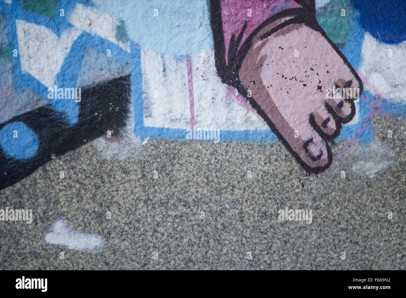 Kiev, Ukraine. 11th Nov, 2015. colorful graffiti © Nazar Gonchar/ZUMA ...