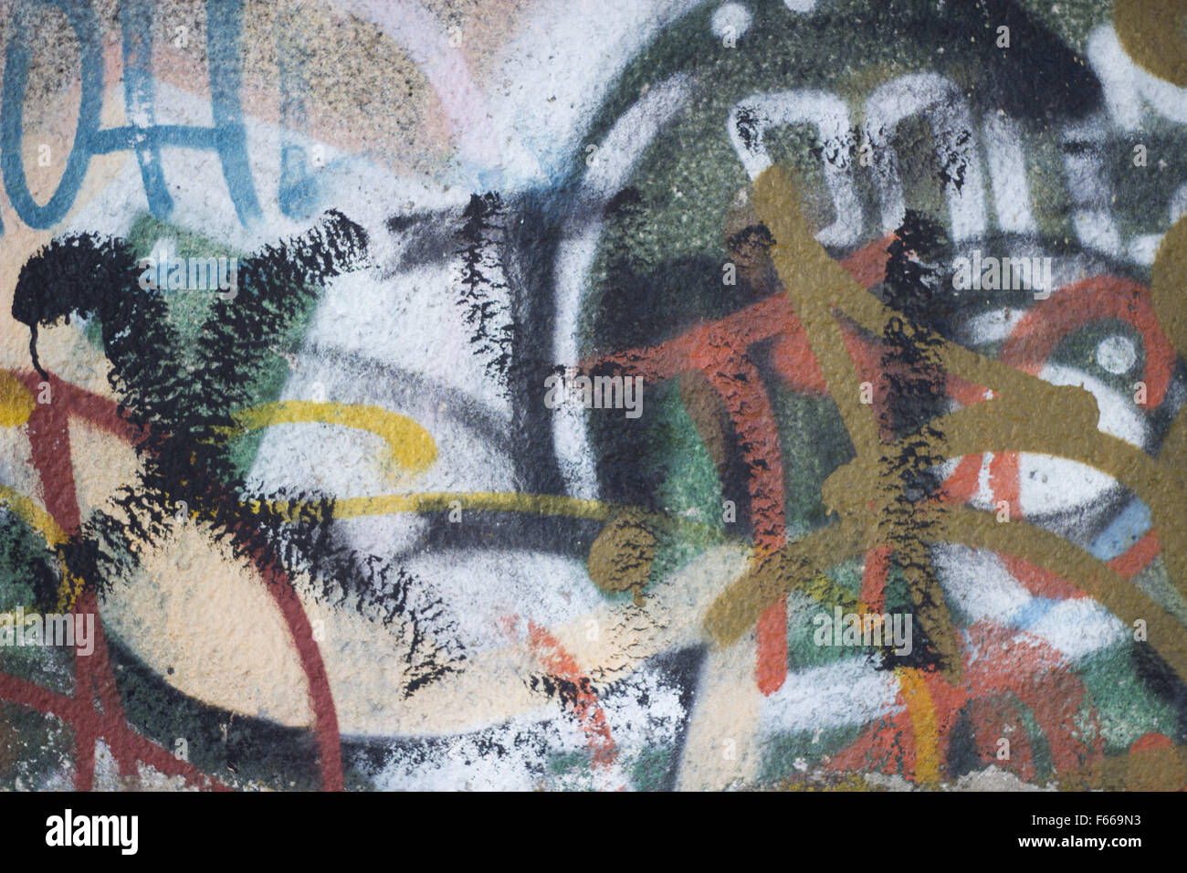 Kiev, Ukraine. 11th Nov, 2015. colorful graffiti © Nazar Gonchar/ZUMA ...