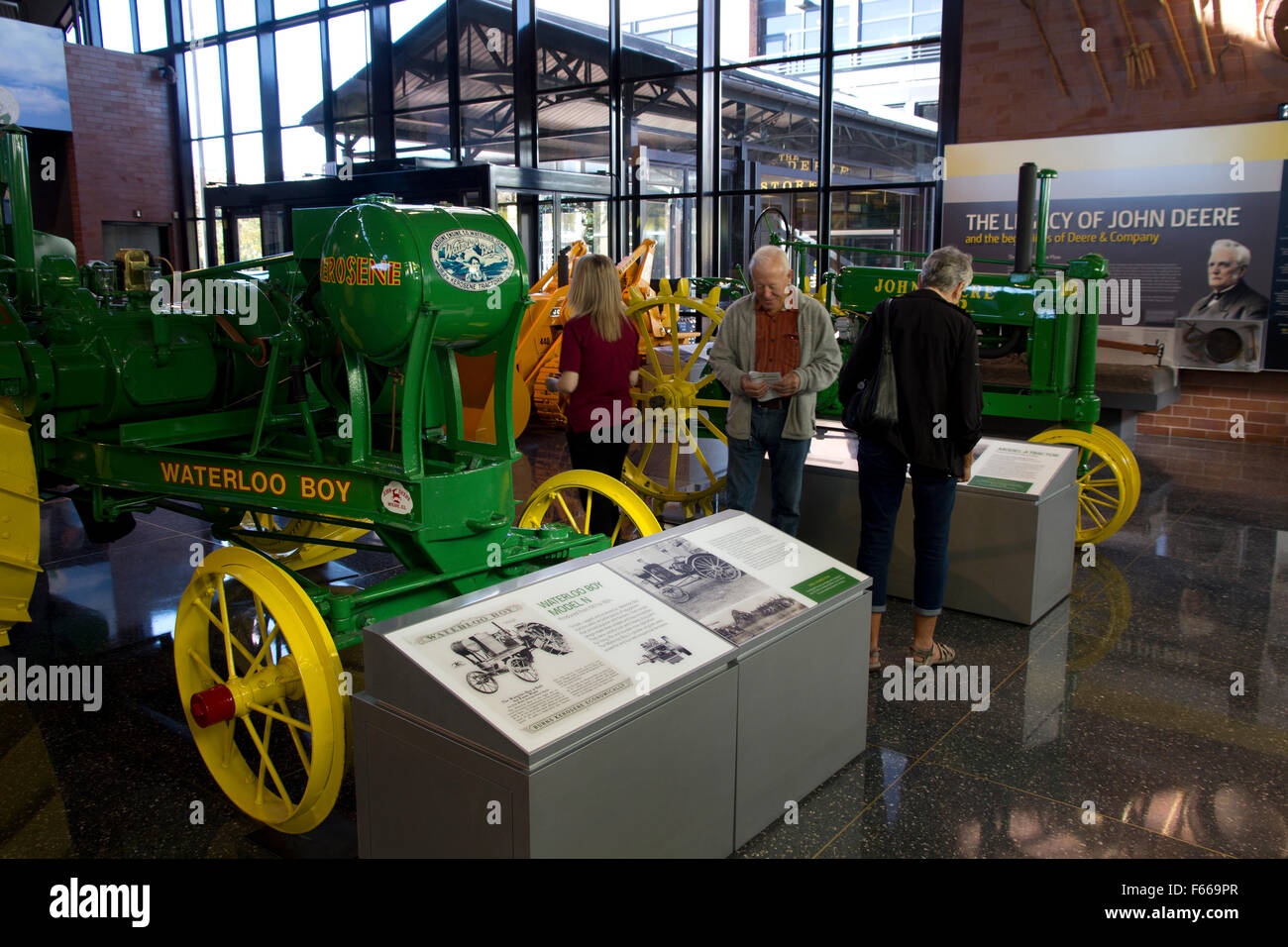 Illinois moline john deere pavilion hi-res stock photography and images ...