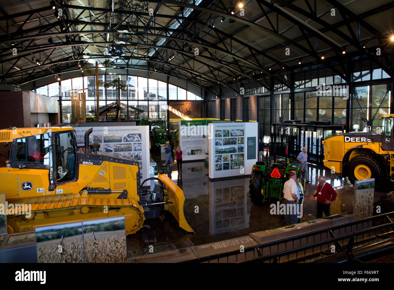 John Deere Pavilion, Moline, IL Stock Photo - Alamy