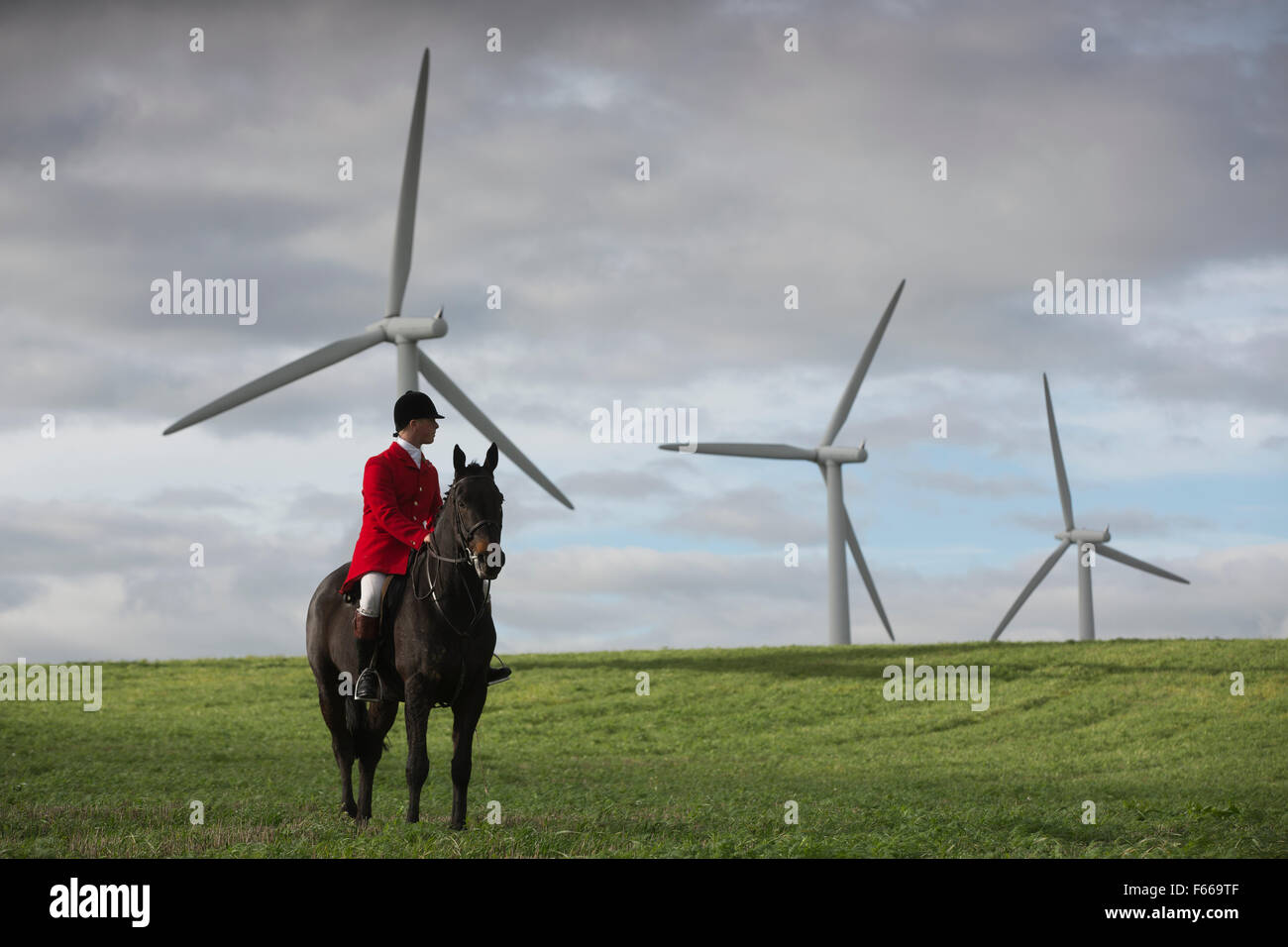 Westmill Solar and Wind Turbine community energy project, on the ...