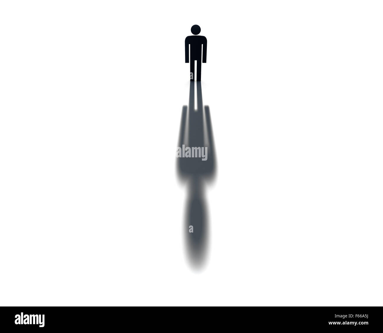 Office shadow silhouette work Cut Out Stock Images & Pictures - Alamy