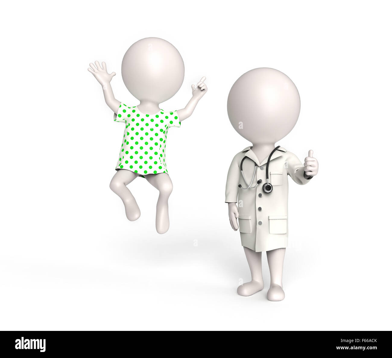 Patient doctor in medical Cut Out Stock Images & Pictures - Alamy