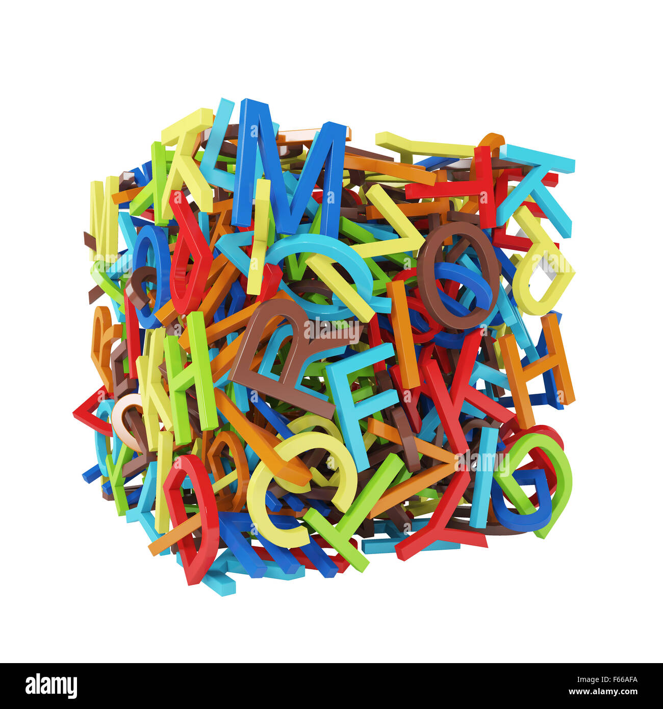 3d cube alphabet letters hi-res stock photography and images - Alamy