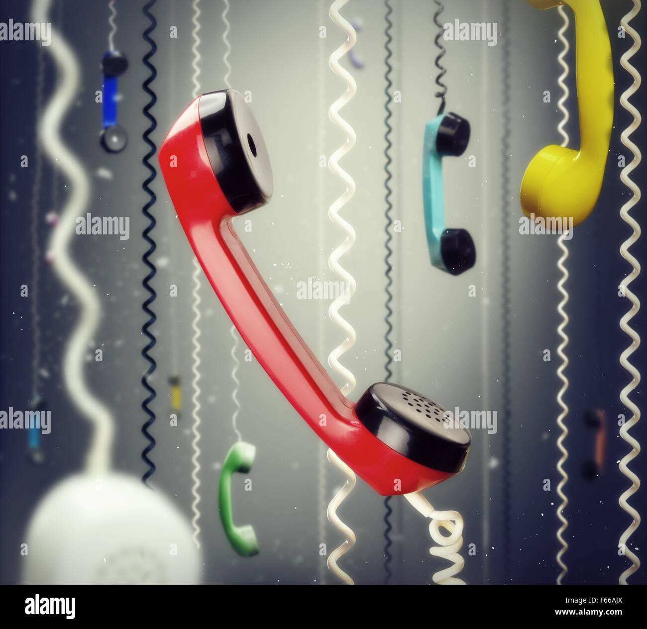 Hand off handset hi-res stock photography and images - Alamy