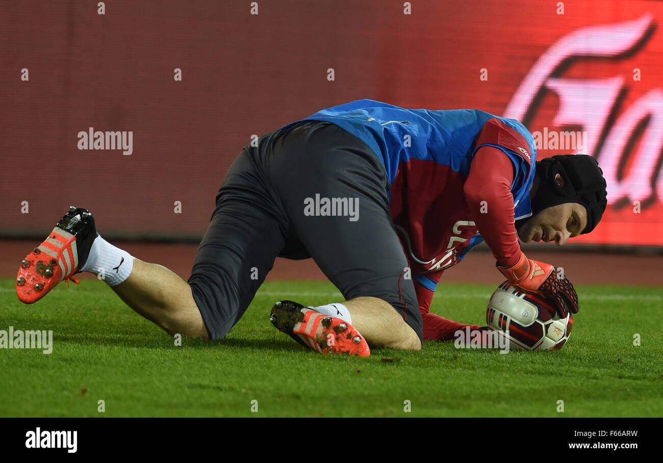 Prague, Czech Republic. 12th Nov, 2015. Czech national team captain ...