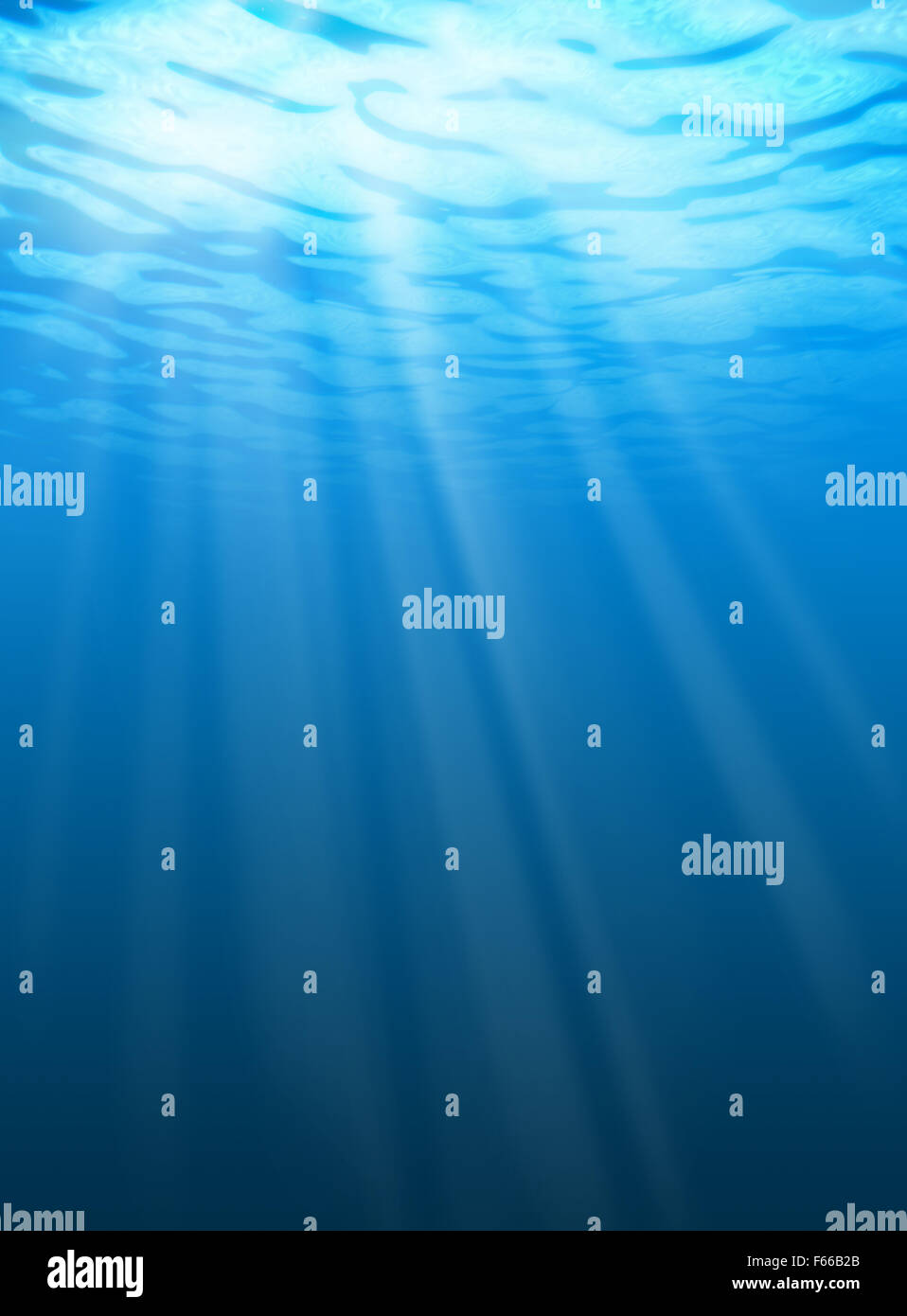 Water ripples underwater Stock Photo - Alamy