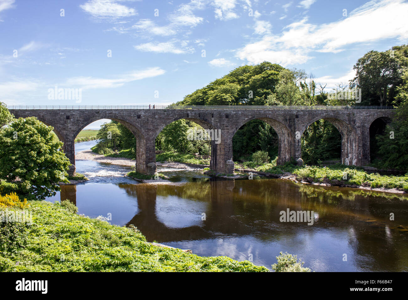 Bridge over the river Stock Photo - Alamy