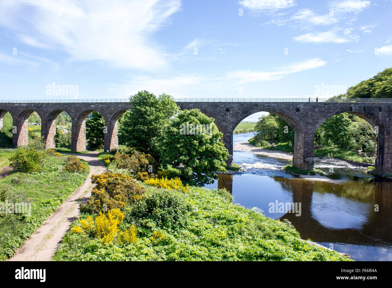 bridge over river Stock Photo - Alamy