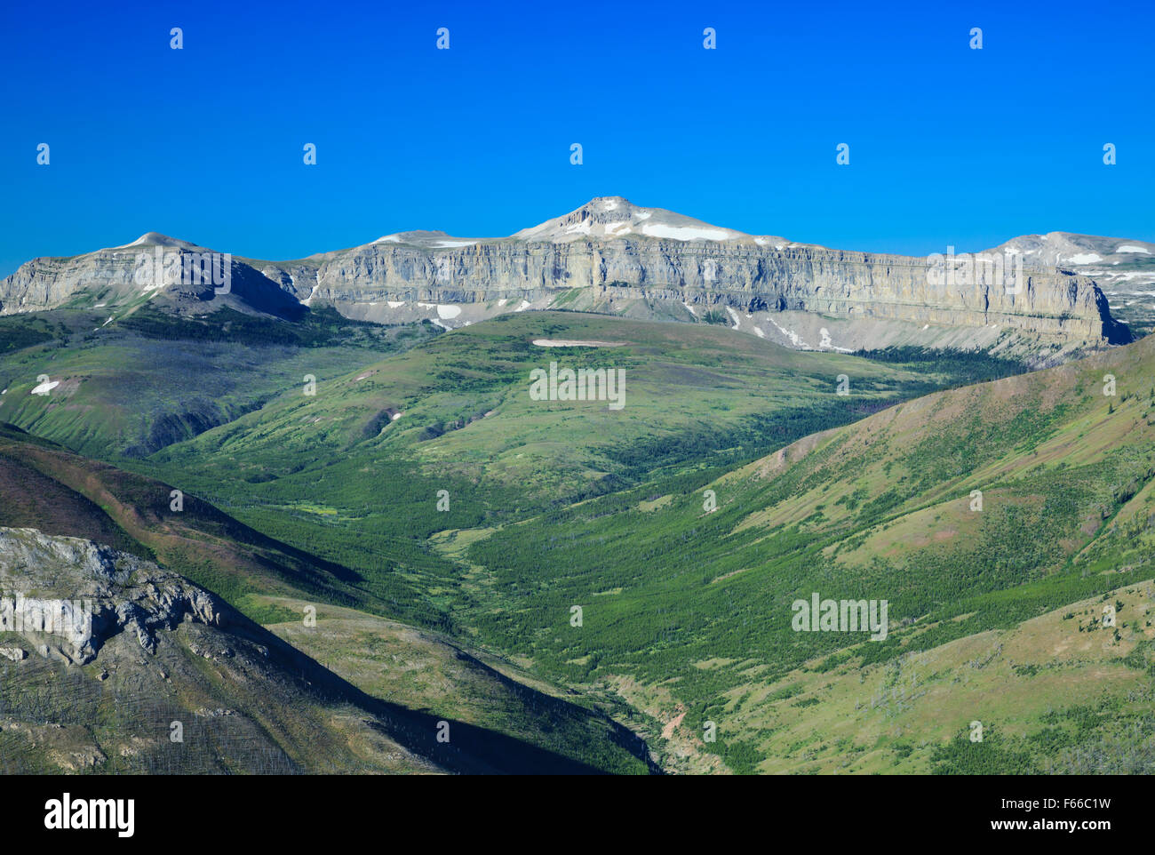 scapegoat mountain in the scapegoat wilderness near augusta, montana ...